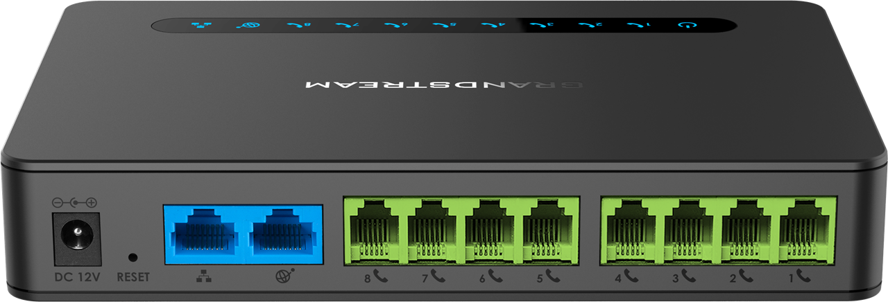 ICT Tech Support. Grandstream HT818 VoIP SIP ATA / NAT Router