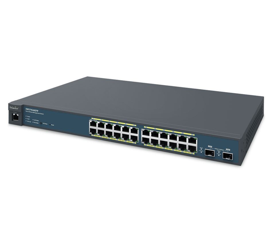 ICT Tech Support. EnGenius EWS7926EFP 24-Port Gigabit Layer 2 Managed ...